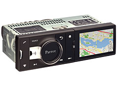 Parrot offers app-ready, Internet-connected aftermarket car stereo
