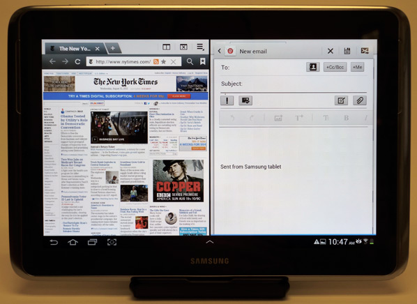 Samsung's innovative Galaxy Note 10.1 brings handwriting and ...